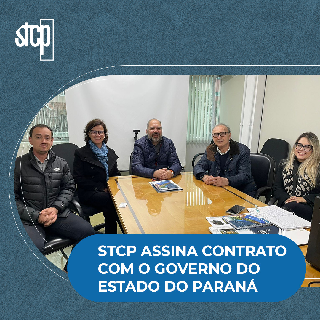 STCP ASSINA CONTRATO COM O GOVERNO DO ESTADO DO PARANÁ - STCP