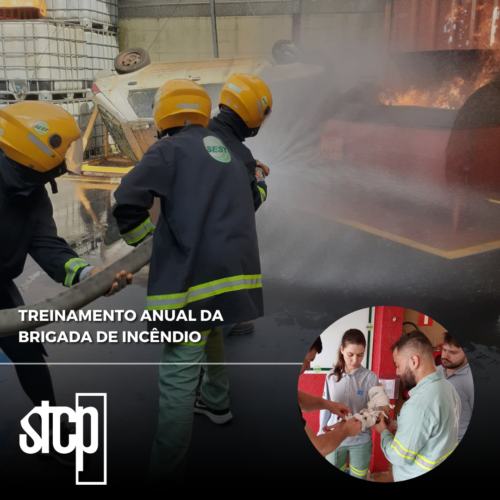 Treinamento anual da Brigada de Incêndio da STCP – STCP